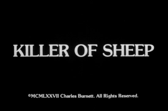 Killer of Sheep - Charles Burnett Collection
